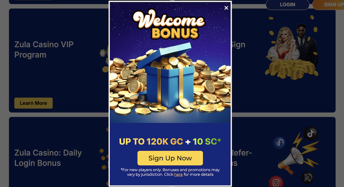 Zula Casino Review & Promo Codes 2026 - Is Zula Casino Legit?